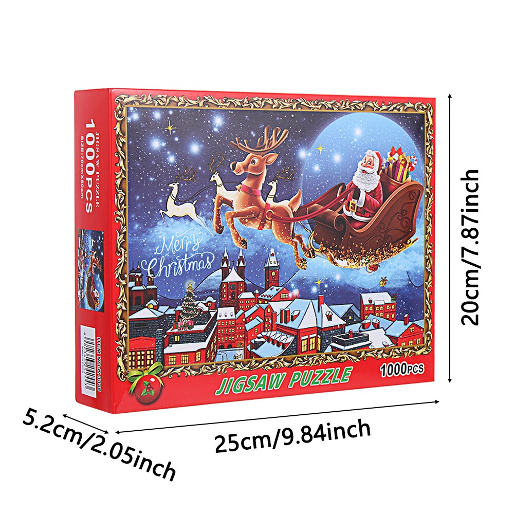 1000 Pieces Christmas Puzzle Halloween Puzzle Pape... – Grandado