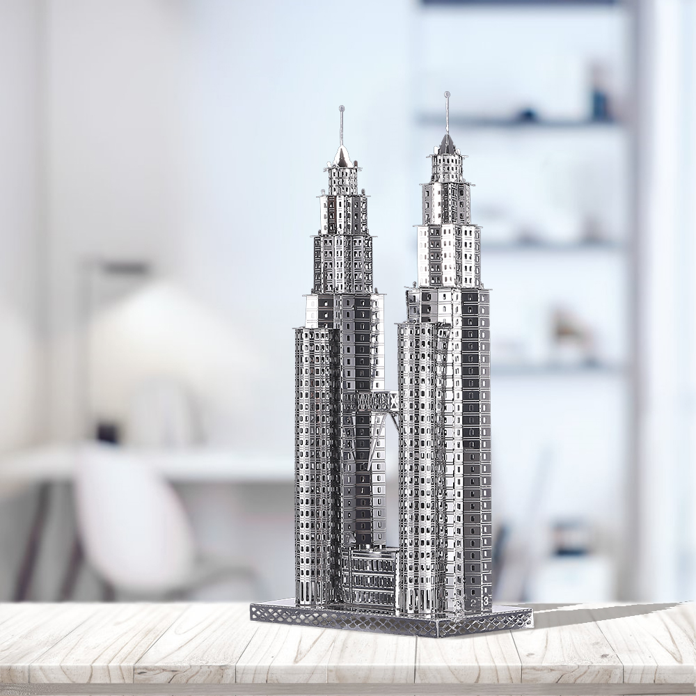 3D Models Famous Buildings PETRONAS TOWERS Adults ... – Grandado