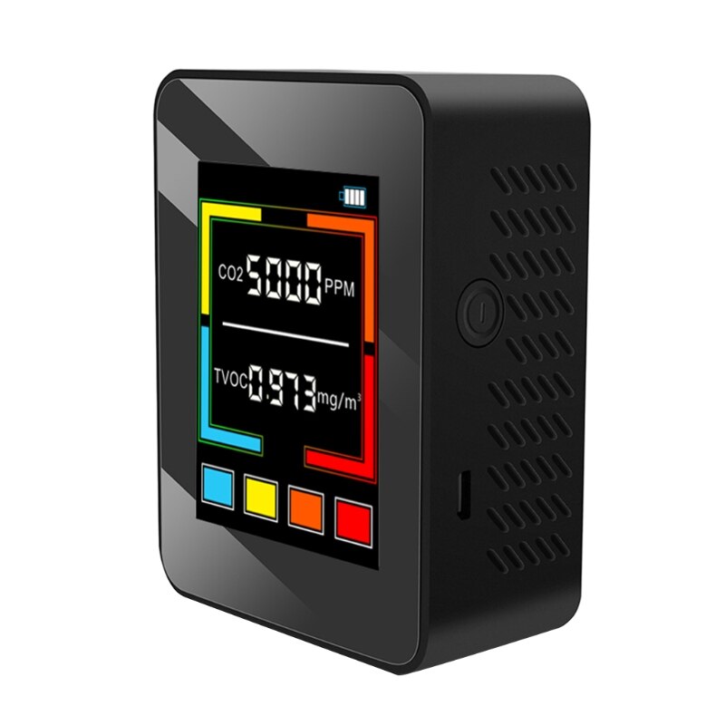Portable Carbon Dioxide TVOC Detector Air Monitor ... – Vicedeal