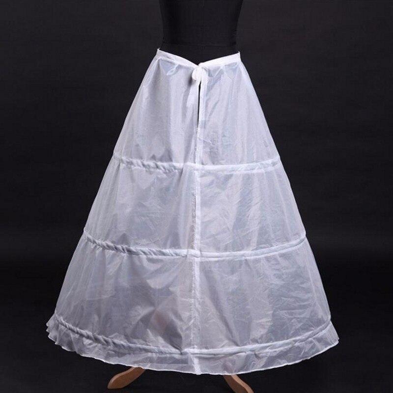 Hoop Wit Zwart Petticoat Voor Trouwjurk Een Lijn B... – Vicedeal