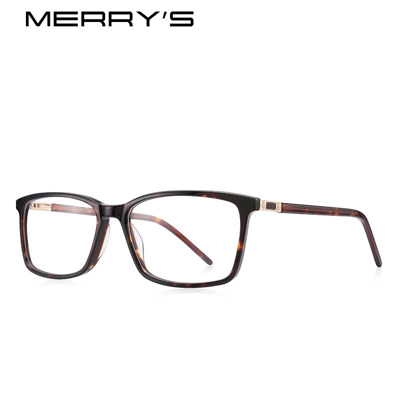 MERRYS Men Acetate Glasses Frames Classic Square O... – Grandado