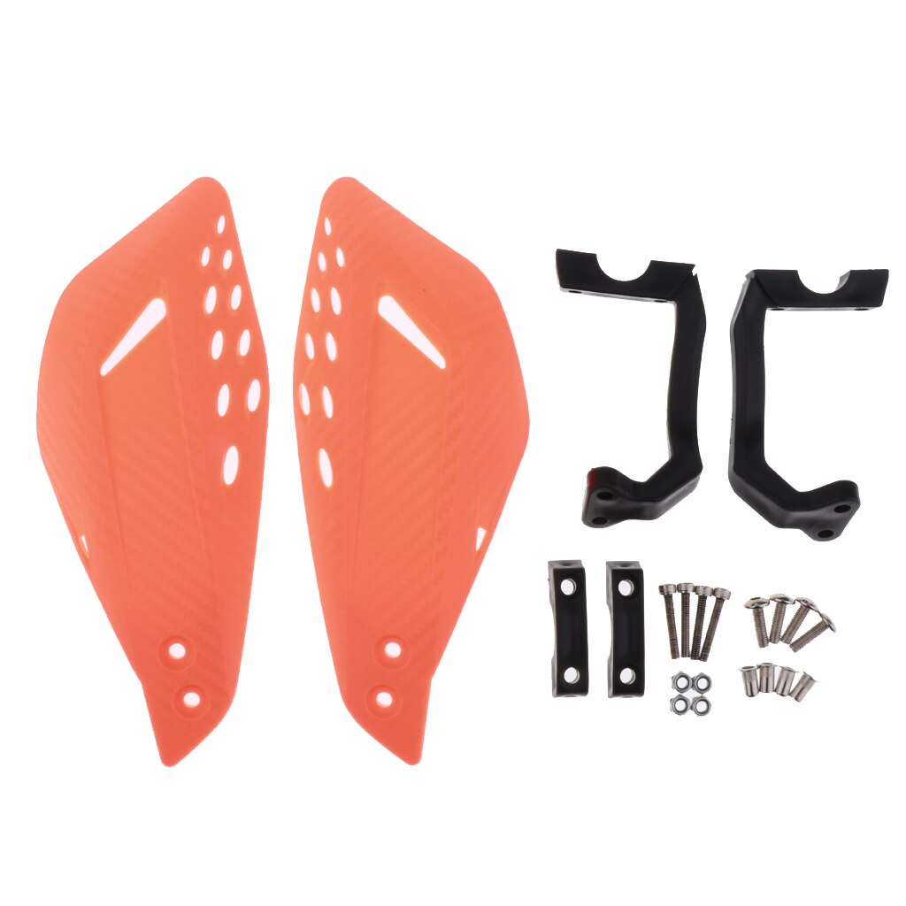 2 Pcs Motorcycle Abs Plastic Handguards 7/8 Inch 2... – Grandado