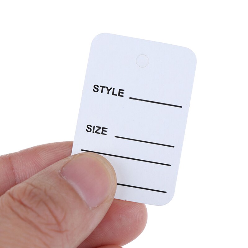 100pcs/lot White Decorating Tag Packaging Label Pa... – Vicedeal