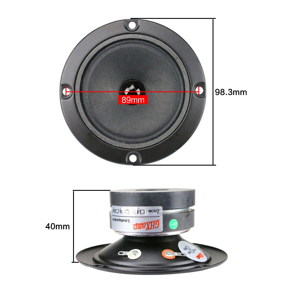 Ghxamp 4 inch Tweeter Luidspreker Treble Luidsprek... – Vicedeal