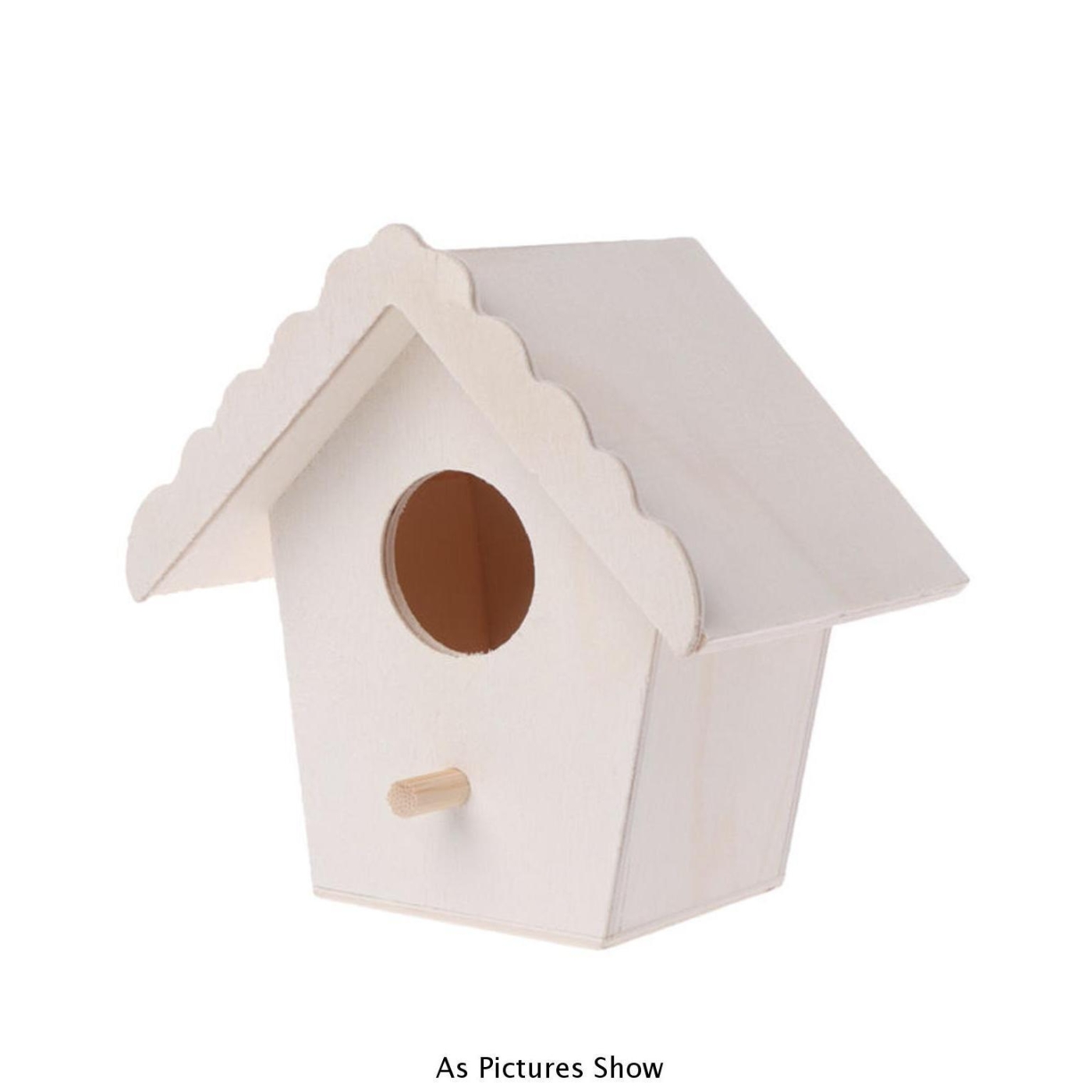 Nest House Bird Box Wood Canary Nest Pans Box Bird... – Vicedeal