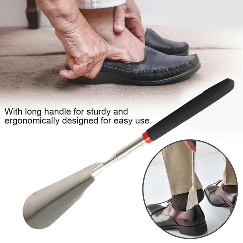 Telescopic Shoehorn Flexible Silver Stainless Stee... – Grandado