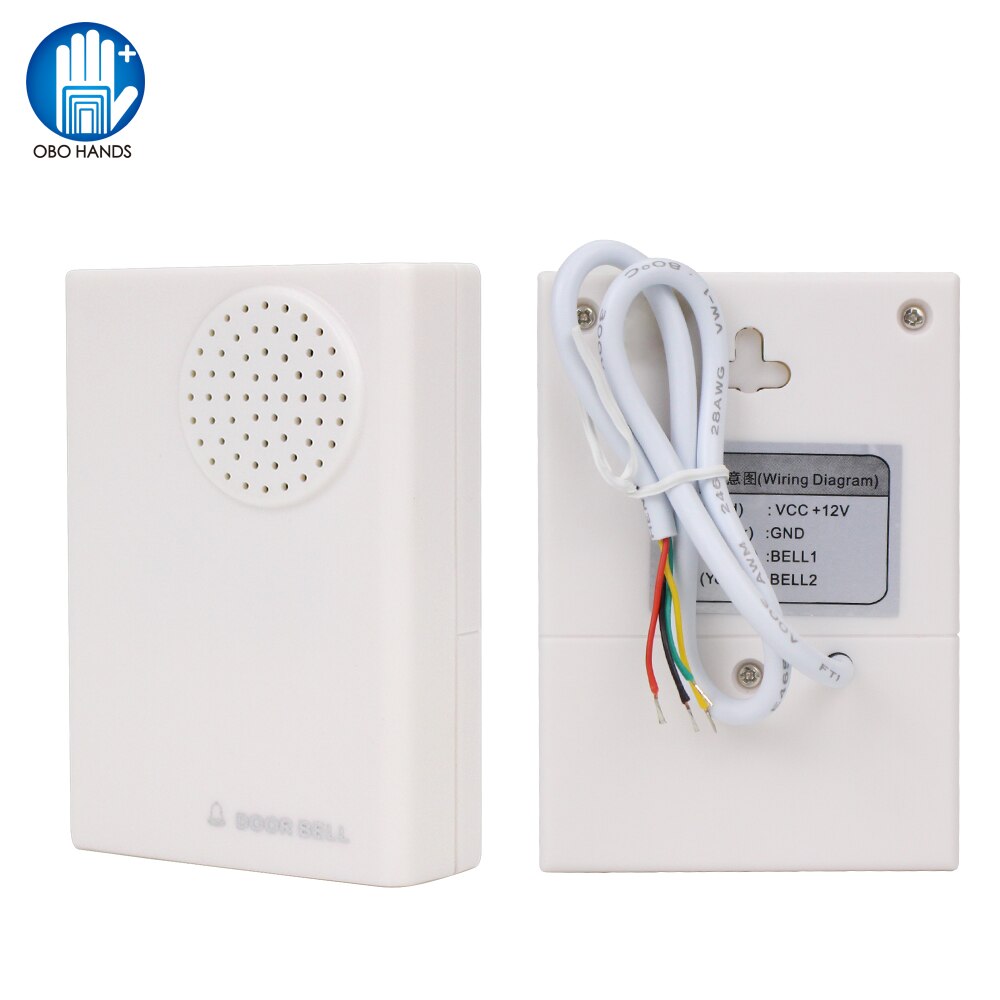 OBO Wired 12VDC Door Bell with 4 Wires Ding dong S... – Grandado