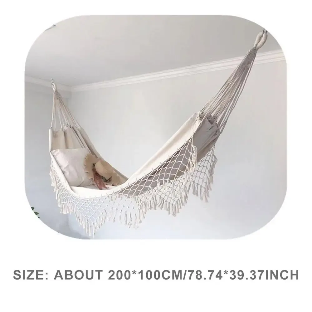 Portable 200*100cm 2 Person Hammock Large Brazilia... – Grandado