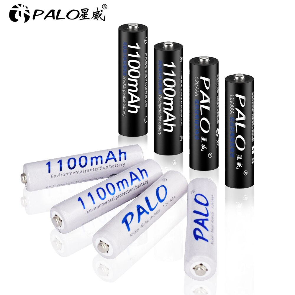 PALO 4PCS AAA 1.2v NIMH Battery 3A 1100mah aaa Rec... – Vicedeal