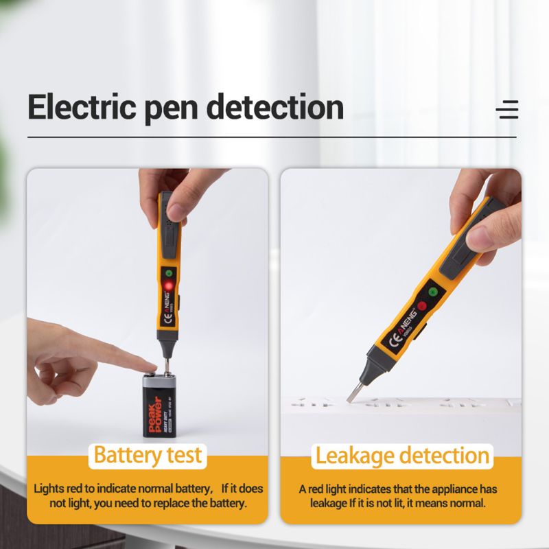 AC DC Voltage Detector Electric Tester Pen Continu... – Vicedeal