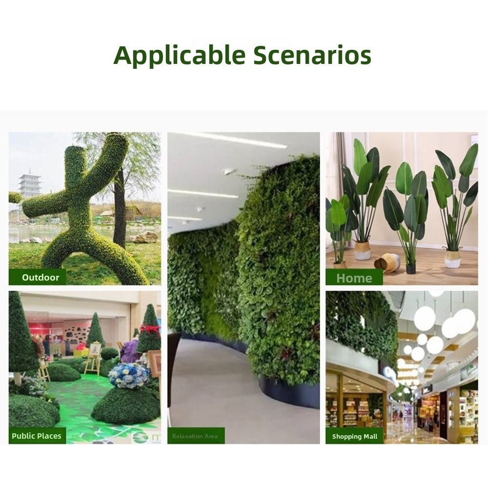 60*40cm Artificial Plant Wall Panel DIY Eternal Li... – Vicedeal