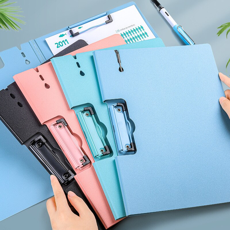 Morandi A4 Bestandsmap Test Papier Plastic Clip Sc... – Grandado