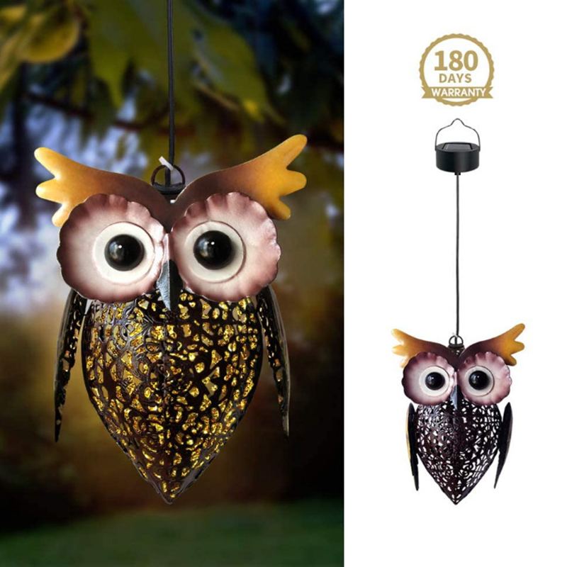 Newest Solar Powered Garden LED Lights Owl Animal ... – Grandado