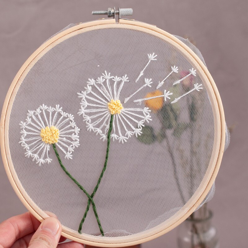 DIY Embroidery Flower Painting Needlework Cross st... – Grandado