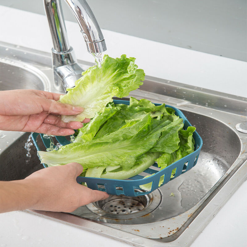 Fruit and vegetable Washing Basket 2-Shape Sink Dr... – Vicedeal