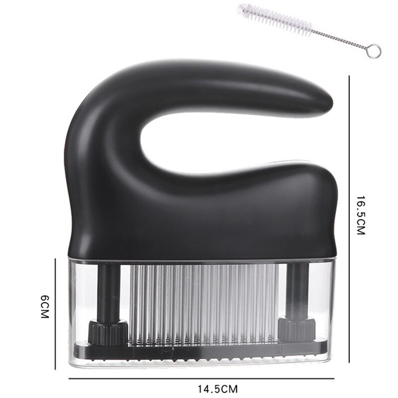 Meat Tenderizer with 48 Stainless Steel Ultra Shar... – Grandado