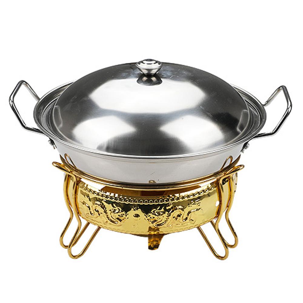 Stainless Steel Alcohol Stove Small Chafing Dish P... – Grandado