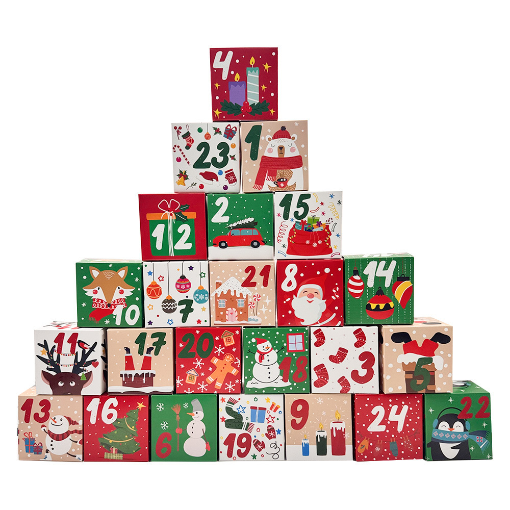 DIY Christmas Countdown Advent Calendar - 24 Days ... – Vicedeal