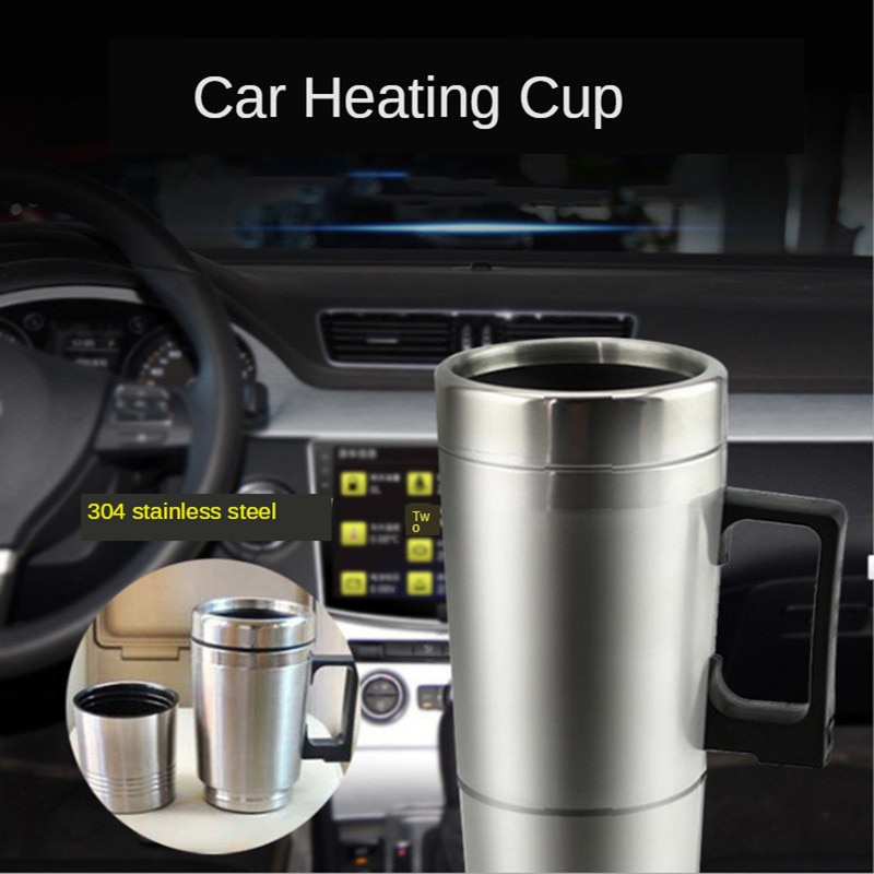 304 Stainless Steel Car Heating Cup Electric Water... – Grandado