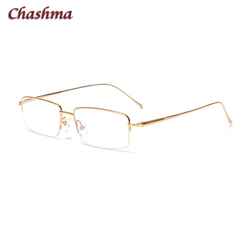 Chashma Half Velg Titanium Brilmontuur Luxe Eyewea... – Grandado
