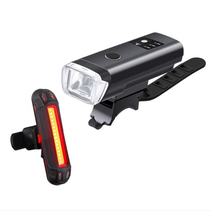 Fietslicht Koplamp Fiets Licht Met 1200Mah Batteri... – Grandado