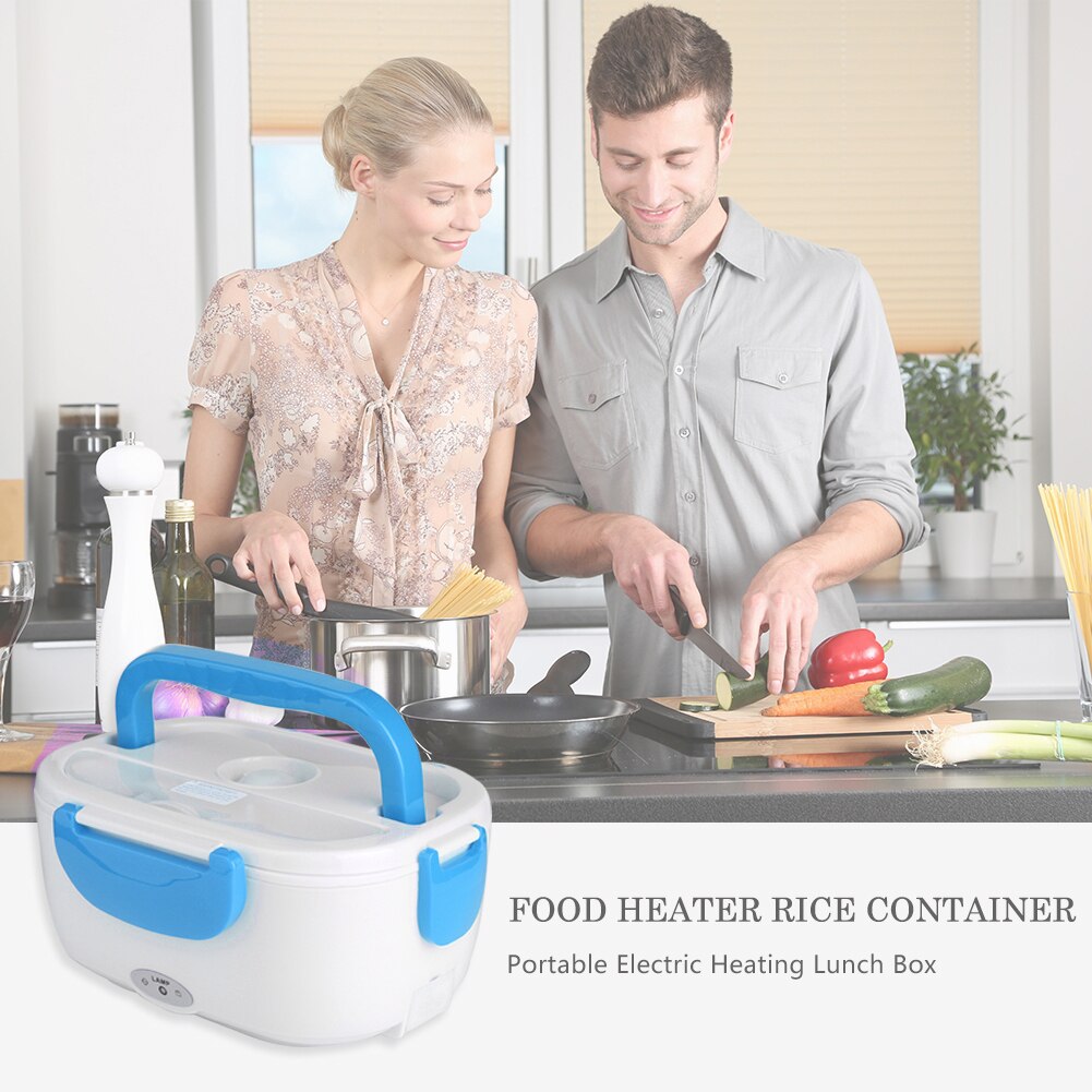 110V Electric Heated Lunch Box 2 in 1 Electric Hea... – Grandado