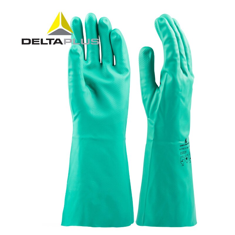 DELTA PLUS length 33cm Nitrile Rubber Gloves Labor... – Vicedeal