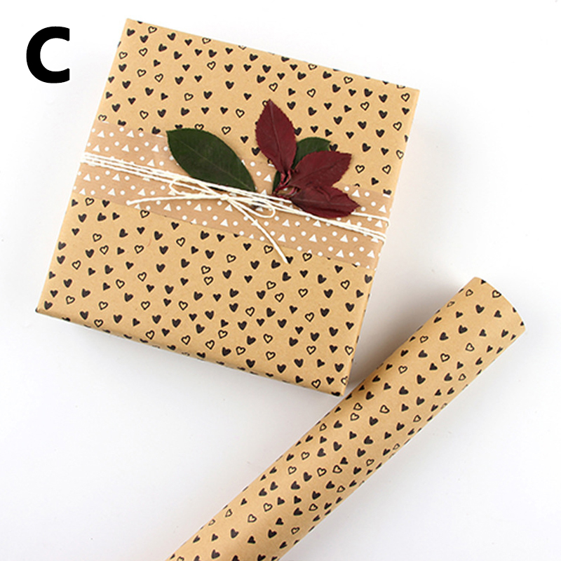 80g Yellow Kraft Paper Flower Rapping Paper DIY Wr... – Grandado