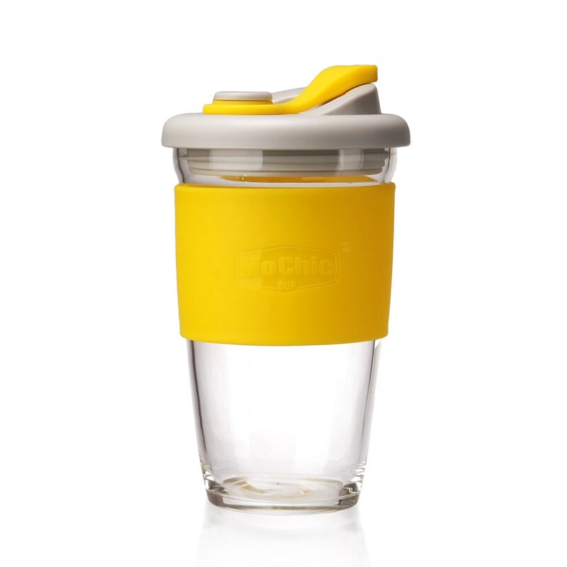 Female Glass Coffee Cup for Men Anti-Spill Tea Cup... – Grandado