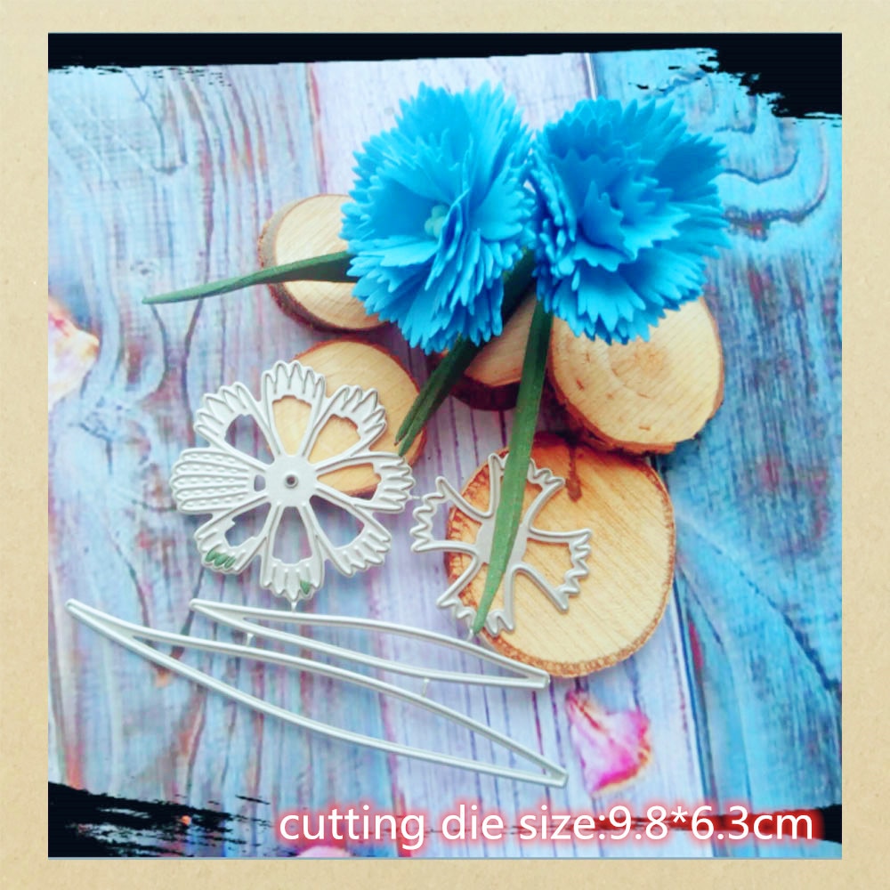 Layering Flowers Frame Dies Scrapbooking Stencil T... – Vicedeal