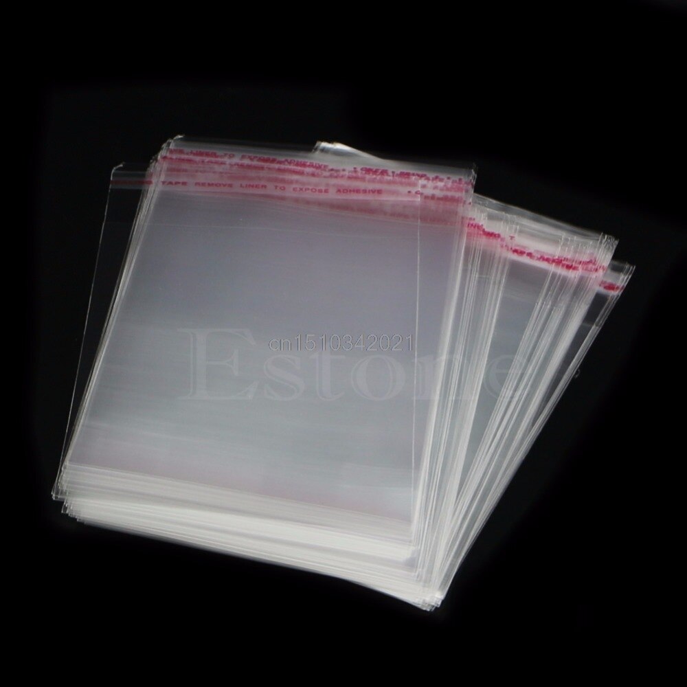 100pcs Transparante Hersluitbare OPP Zelfklevende ... – Vicedeal