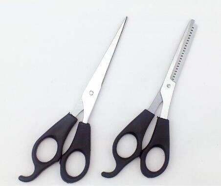 2pcs/lotProfessional Bangs Hair Cutting Tool Sciss... – Grandado
