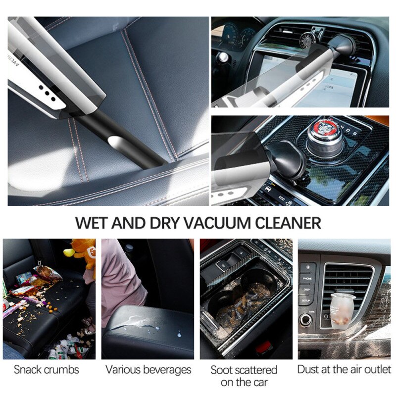 Car Vacuum Portable Handheld Auto Vacuum Cleaner f... – Vicedeal