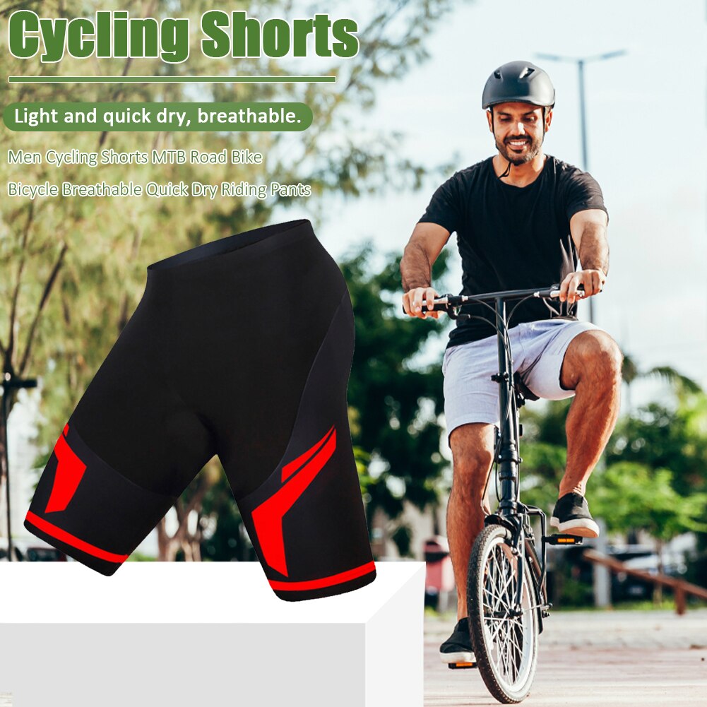 Pro team Cycling Shorts Men 19D Anti Slip Padded G... – Grandado