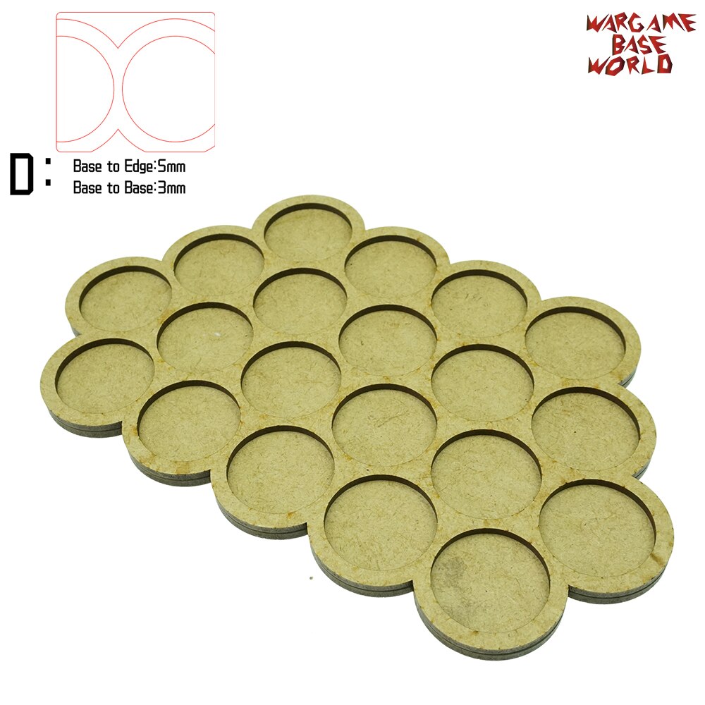Wargame Base Wereld-Beweging Lade-20 Bases 32 Mm R... – Vicedeal