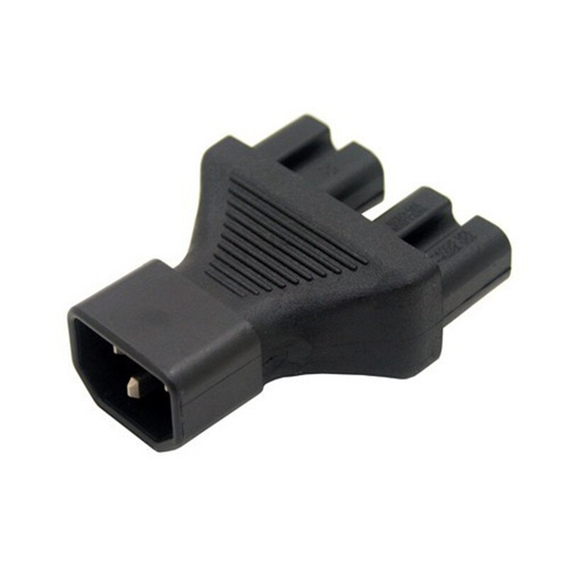 IEC320 C14 macho a doble C15 conector de extensión... – Grandado