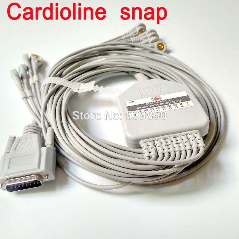 Eletrocardiograma Cardioline Ar600 4.7k EKG cable ... – Vicedeal