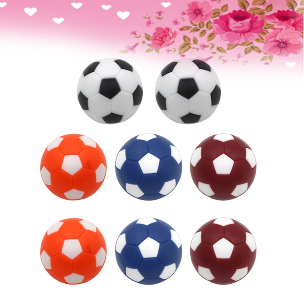 8pcs Table Soccer Balls Plastic Mini Replacement T... – Grandado