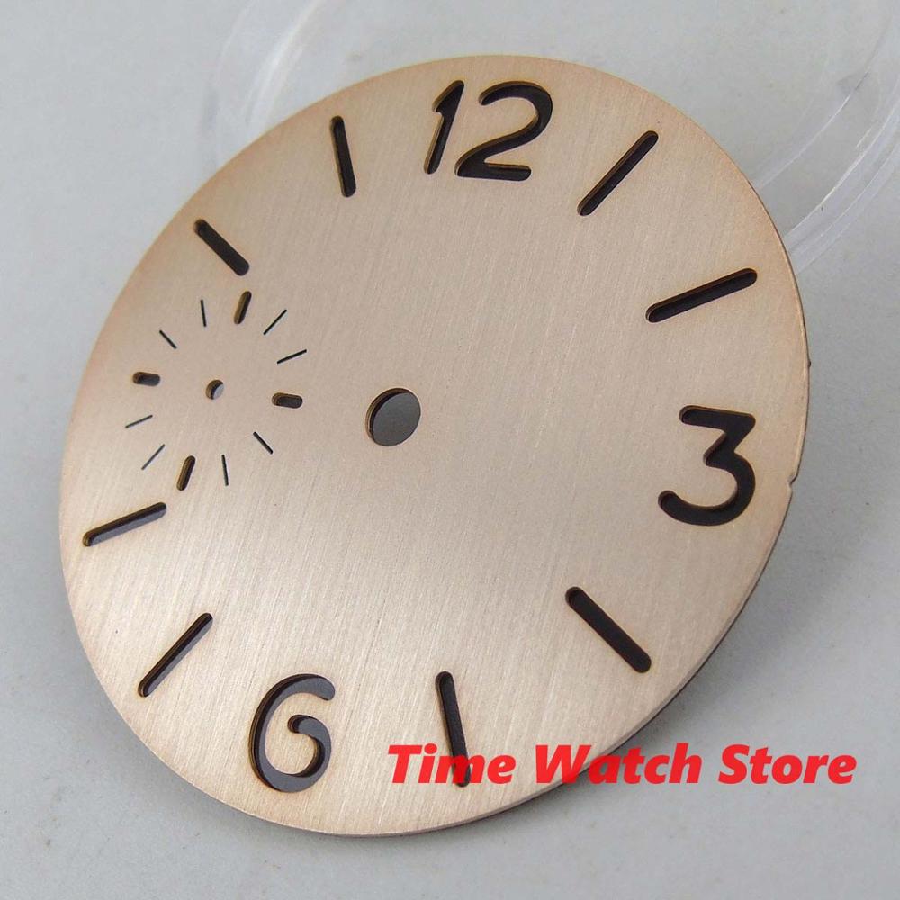 37.5mm gray black beige sandwich dial black marks ... – Grandado