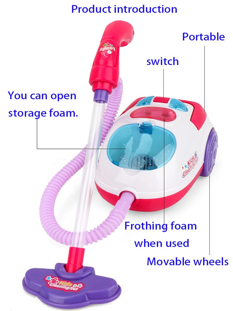 Boys And Girls Cleaning Simulation Vacuum Cleaner ... – Grandado