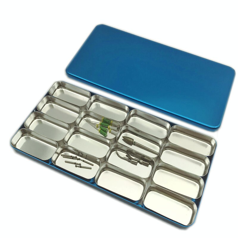16 rack Dental box for Bur H K File Holder Block S... – Grandado