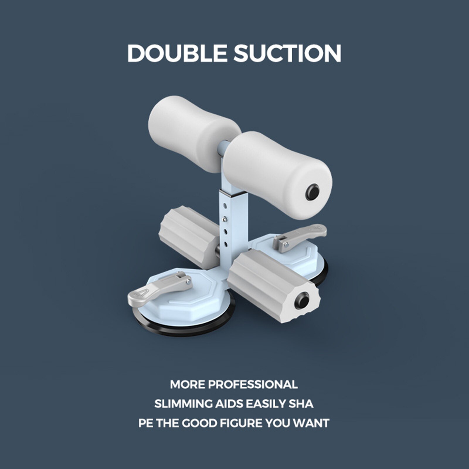 Sit Up Bar Assistance Device with 2 Suction Cups f... – Vicedeal