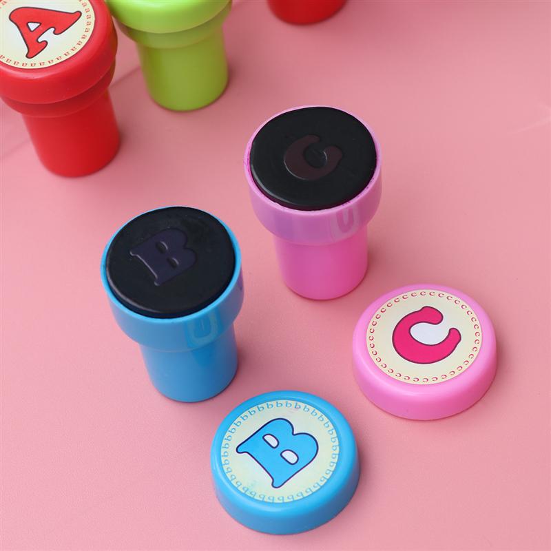 26pcs English Letters Stamp Toy Stamper Cute Educa... – Grandado