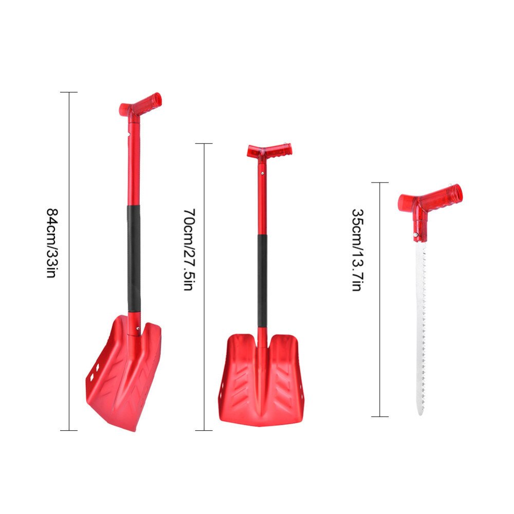 Enhanced XL Aluminum Alloy Telescopic Snow Shovel ... – Grandado