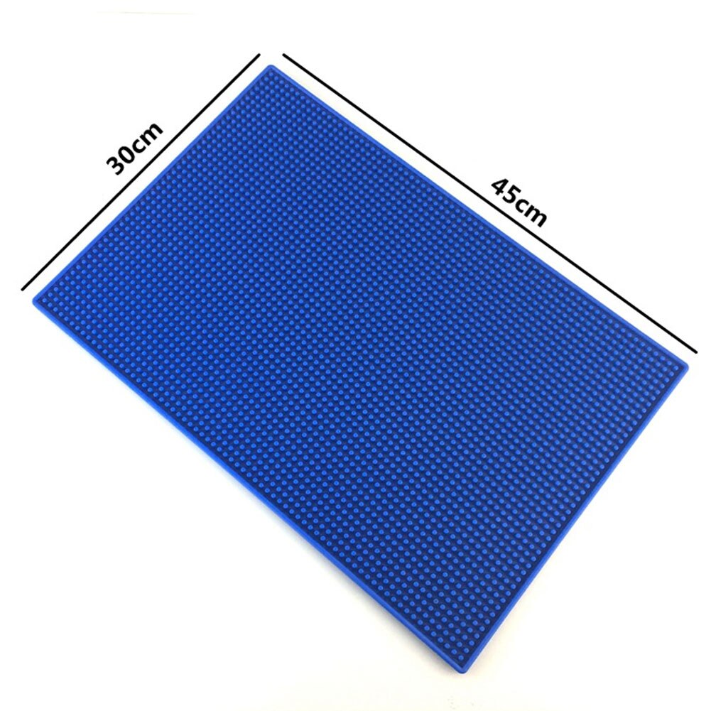 Non-slip Rubber Bar Mat Bar Runner Glass Drip Tray... – Grandado