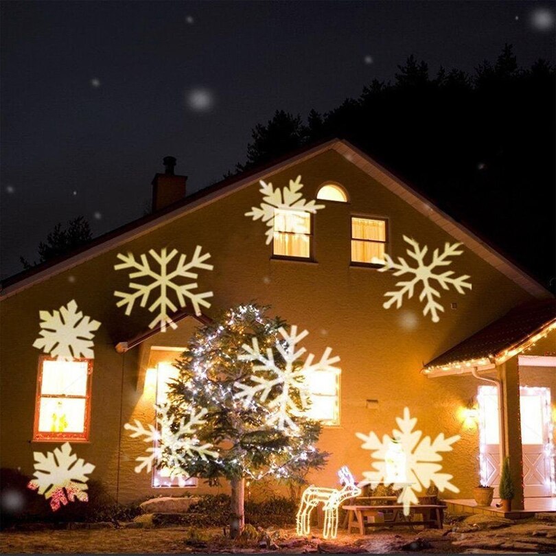 AC E27 4W Mini LED Snowflake Projector Light Bulb ... – Grandado