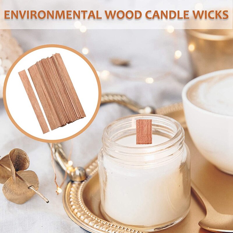 Mechas para velas de madera, núcleos de madera con... – Grandado