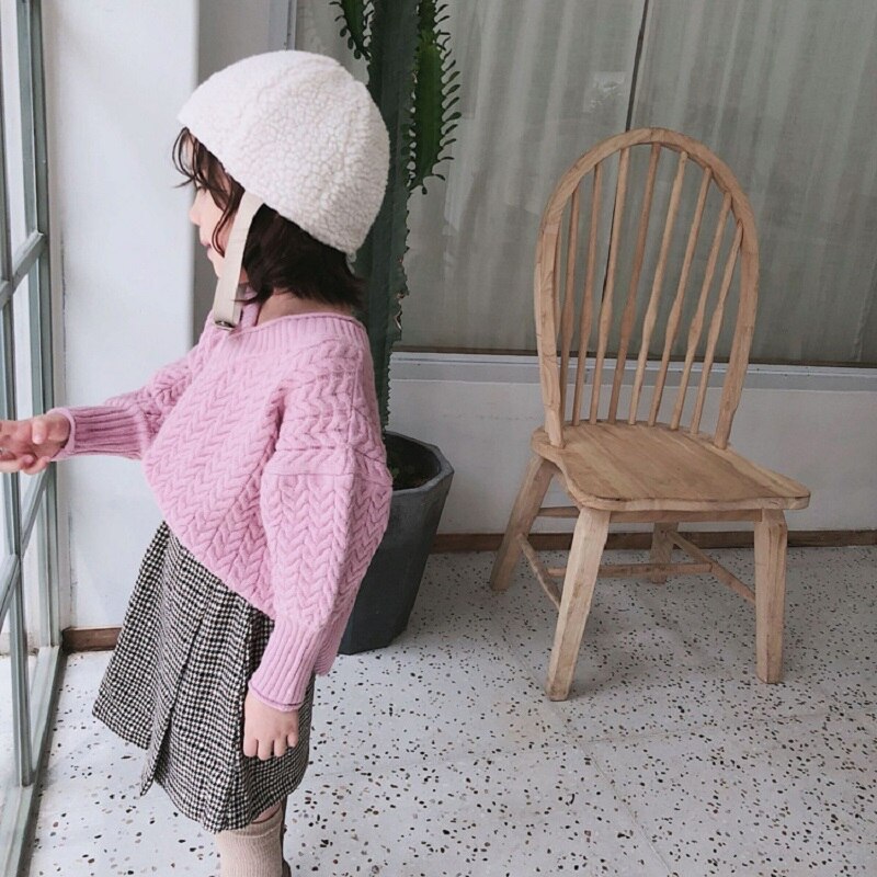 Girls Plaid Skirt Kids Winter Warm Pleated Thick W... – Grandado