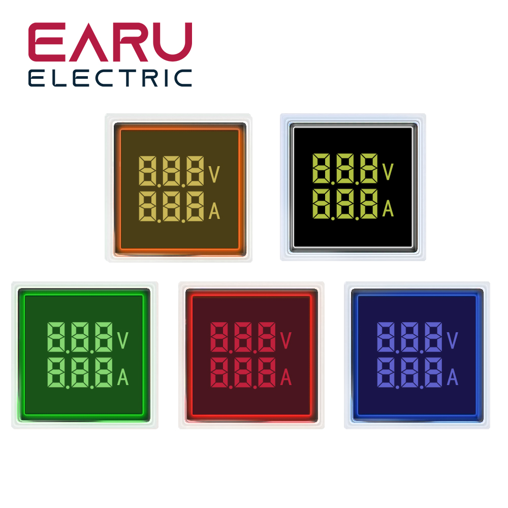 AC 20-500V 1-100A LED Digital Voltmeter Ammeter He... – Grandado