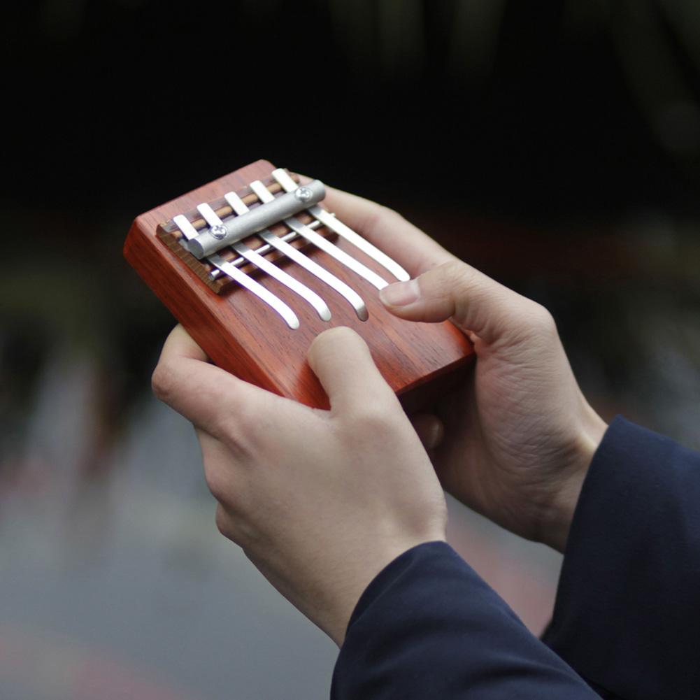 5 Keys Mini Kalimba Thumb Piano Portable Exquisite... – Grandado